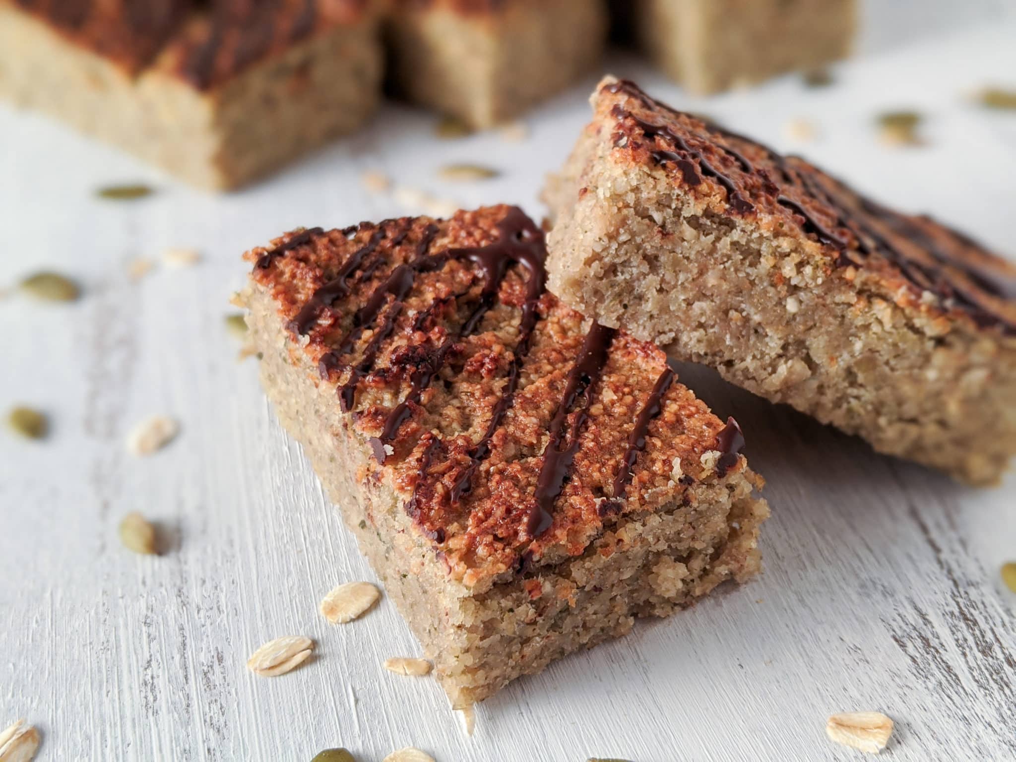 Kid Friendly Iron Rich Vegan Breakfast Slice - WithExtraVeg