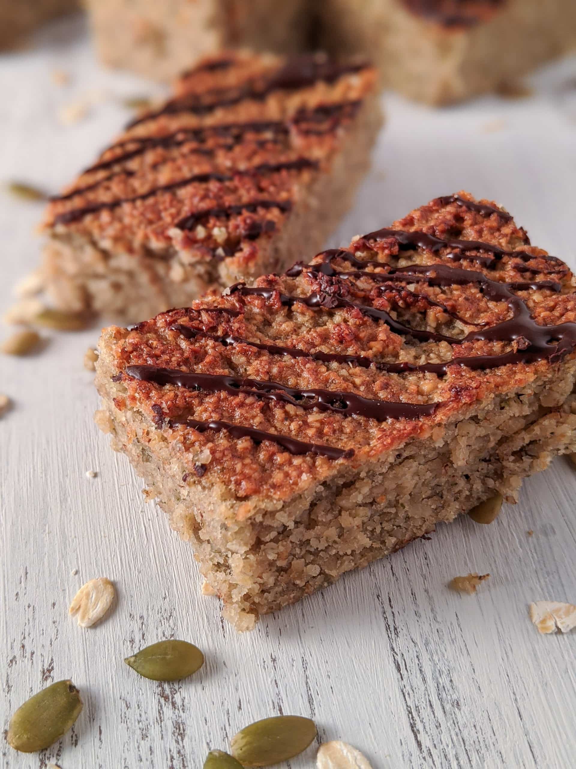 Kid Friendly Iron Rich Vegan Breakfast Slice - WithExtraVeg