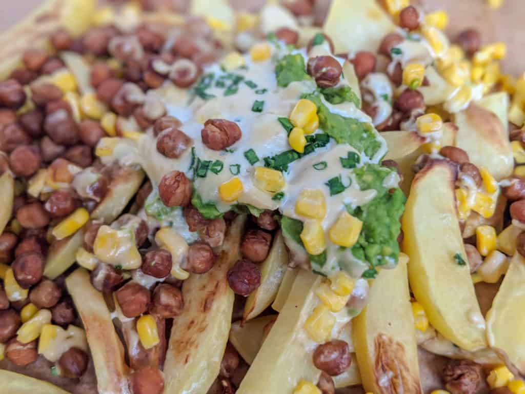 Healthy Vegan Loaded Fries - WithExtraVeg