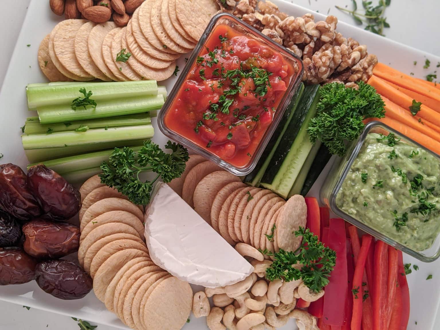 Vegan Mini Toast Canapes - WithExtraVeg