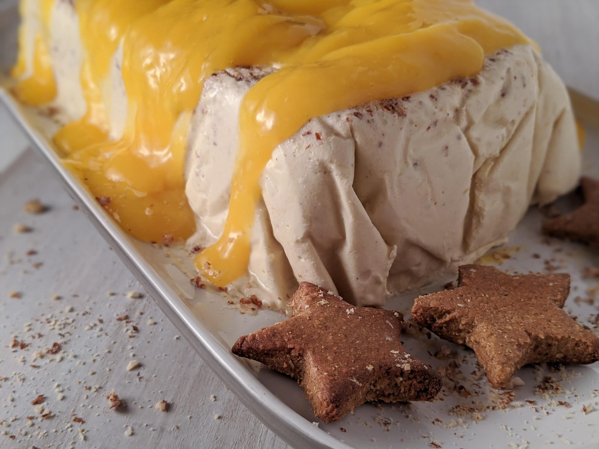 Vegan Mango Semifreddo - WithExtraVeg