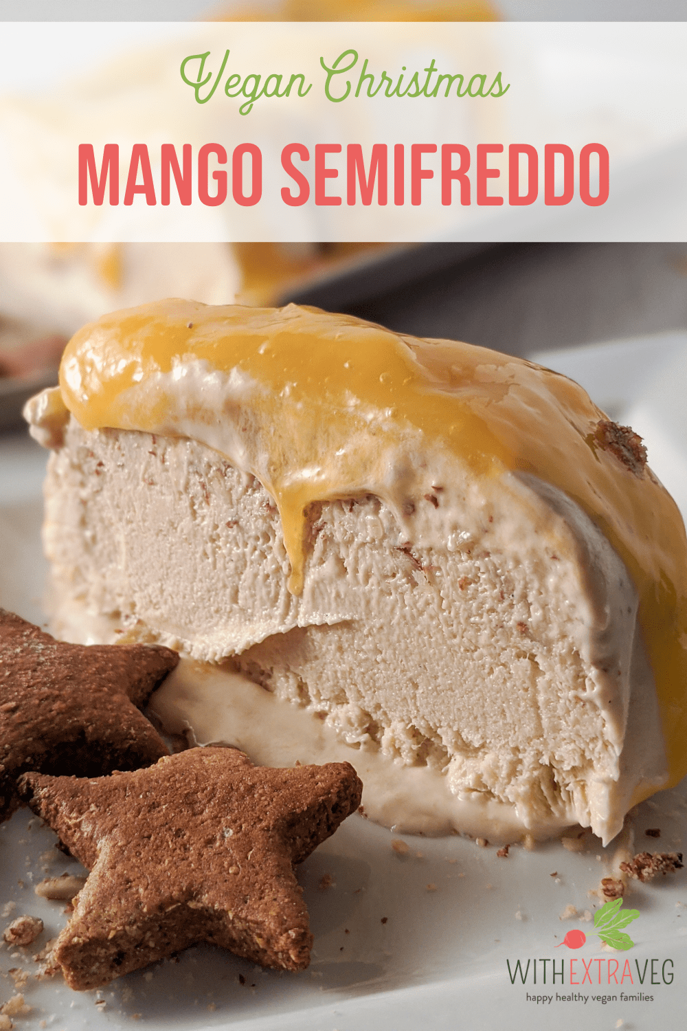 Vegan Mango Semifreddo - WithExtraVeg