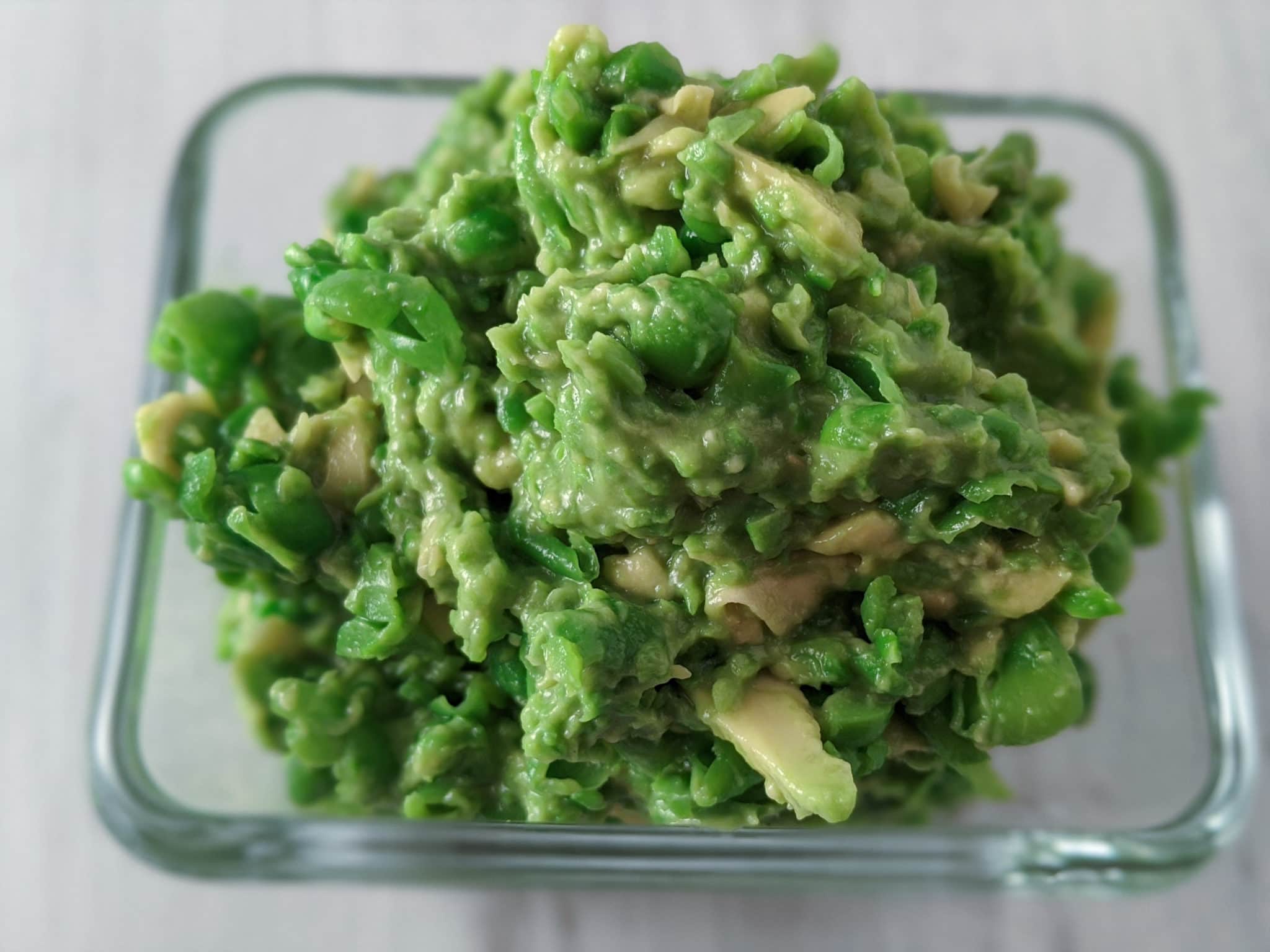 Vegan Avocado and Pea Smash - WithExtraVeg